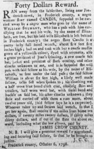 A Context of Slavery in Maryland - crossroadsofwar.org